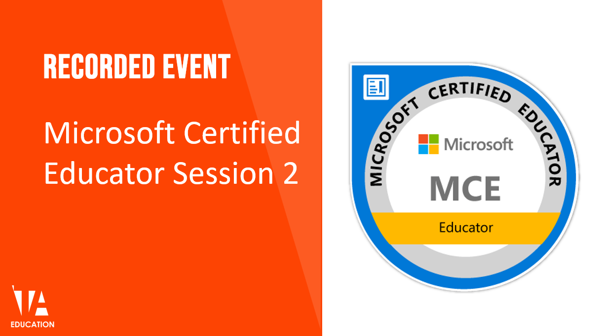 Microsoft Certified Educator Session 2 – TA On-Demand Platform