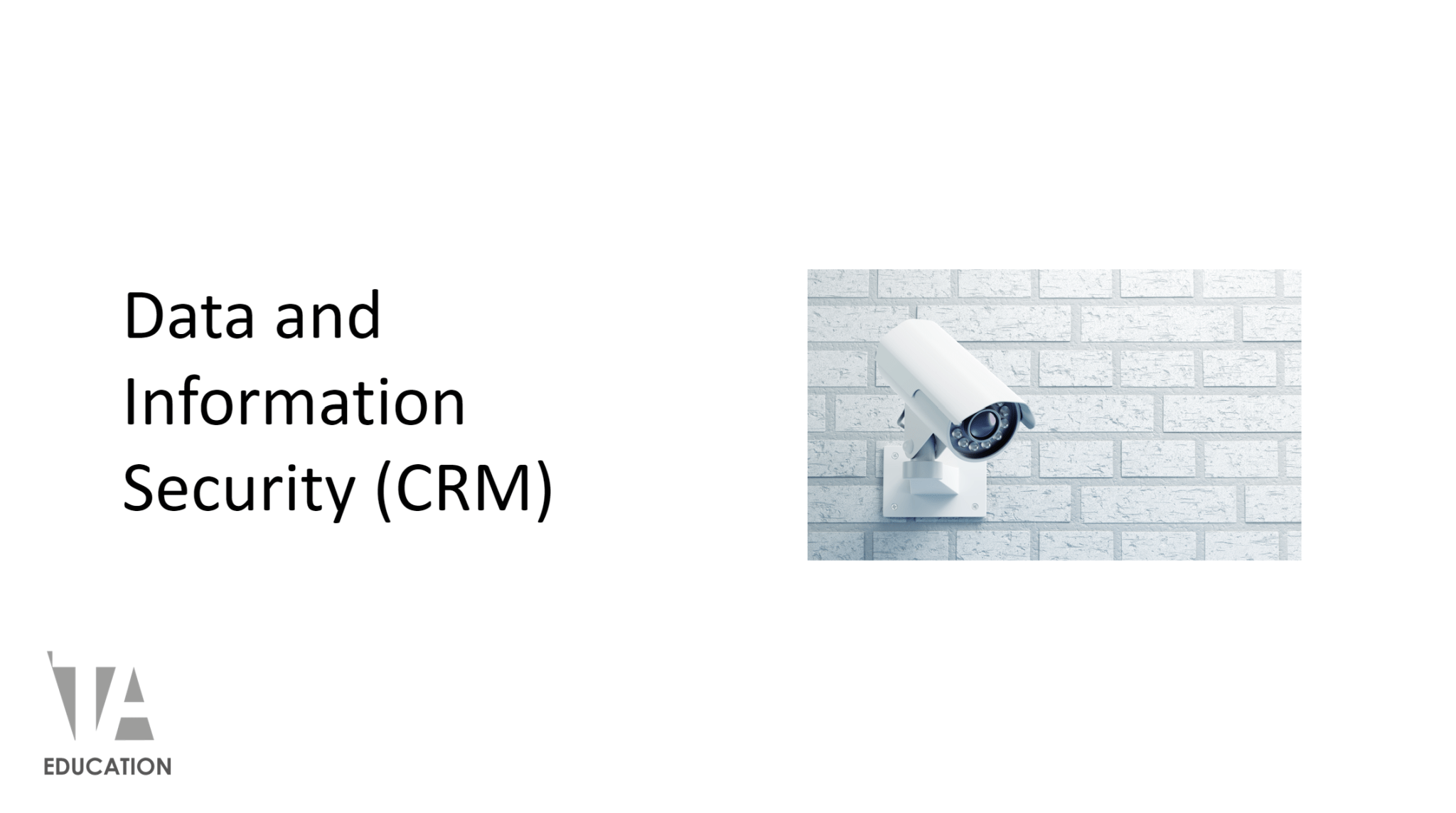 Data and Information Security – TA On-Demand Platform